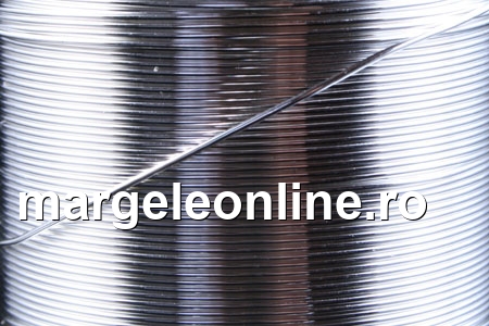 Sarma argint 925, dura, 0.6mm - x1m